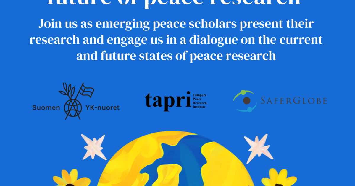 Searching for Peace: Discussing the Future of Peace Research | Tampere ...