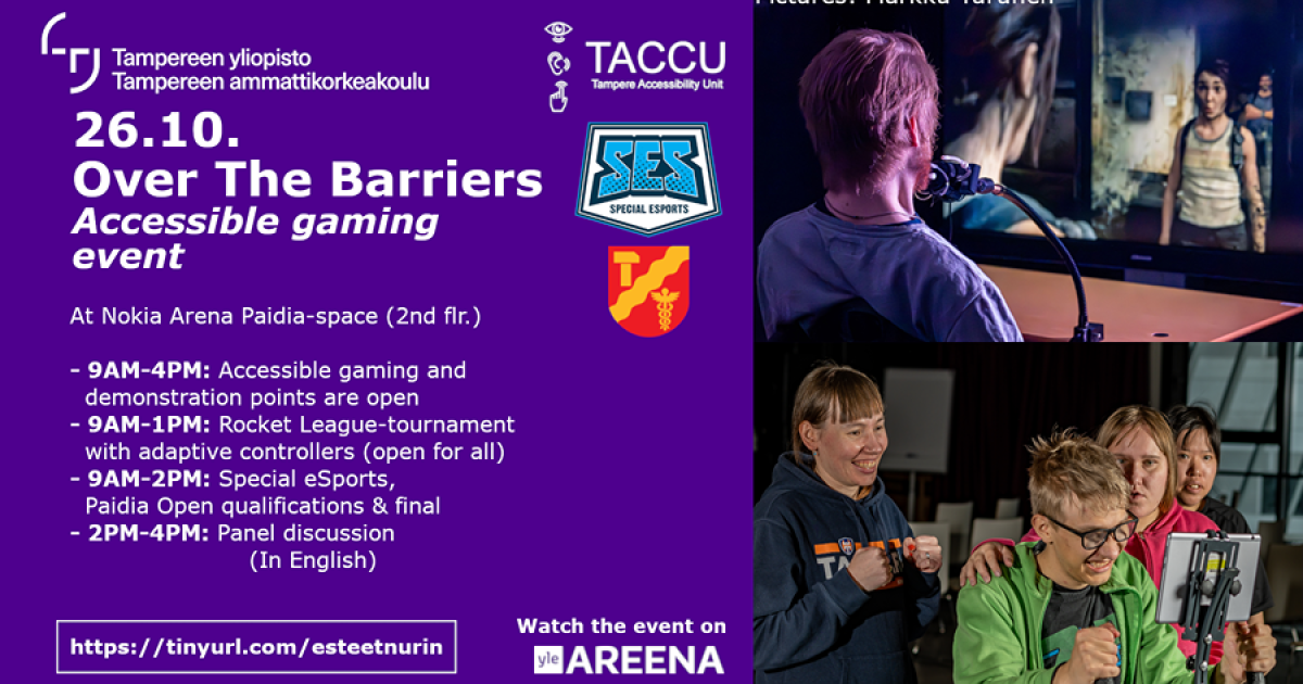 Over the Barriers - Towards An Inclusive Culture: Accessible Gaming ...