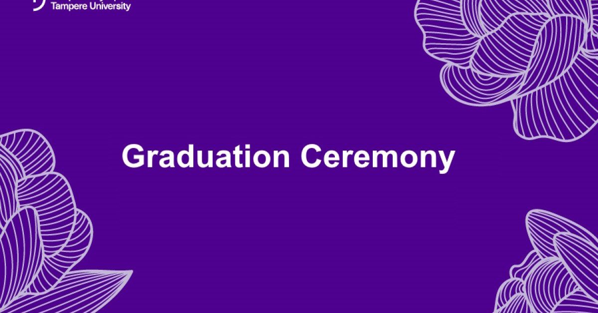 Graduation ceremony on 14 June 2024 | Tampere University