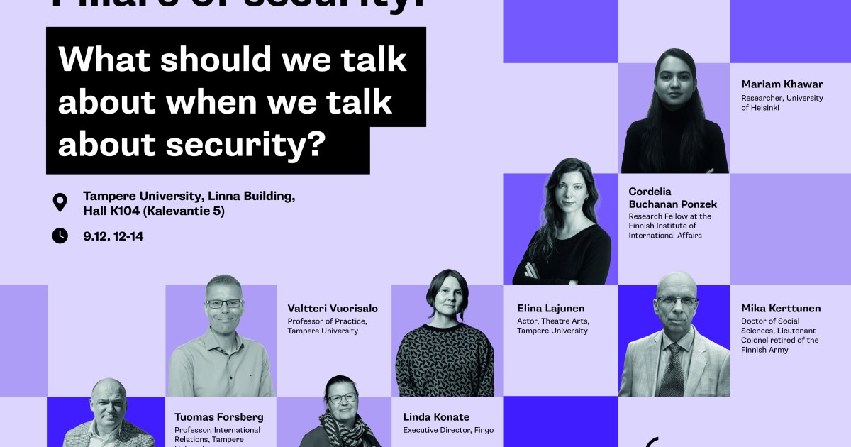 Paneelikeskustelu: What should we talk about when we talk about ...